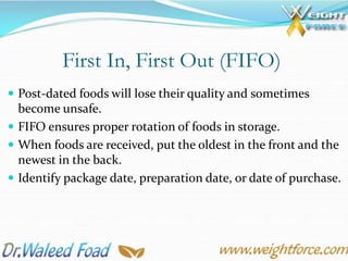7-Food Storage Overview | PPTX