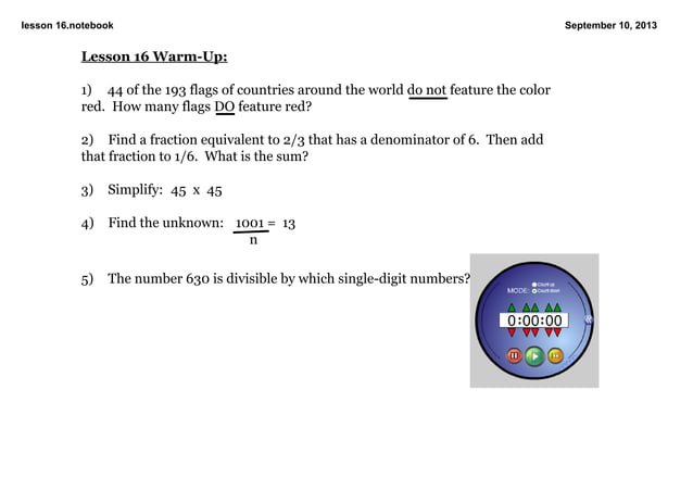 7th math c2 -l16 | PPT