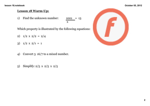 7th math c2 -l18--oct5 | PDF