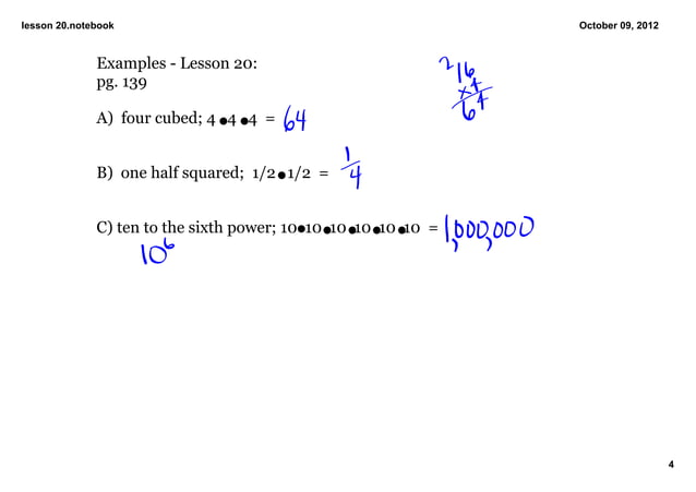 7th math c2 -l20--oct9 | PPT