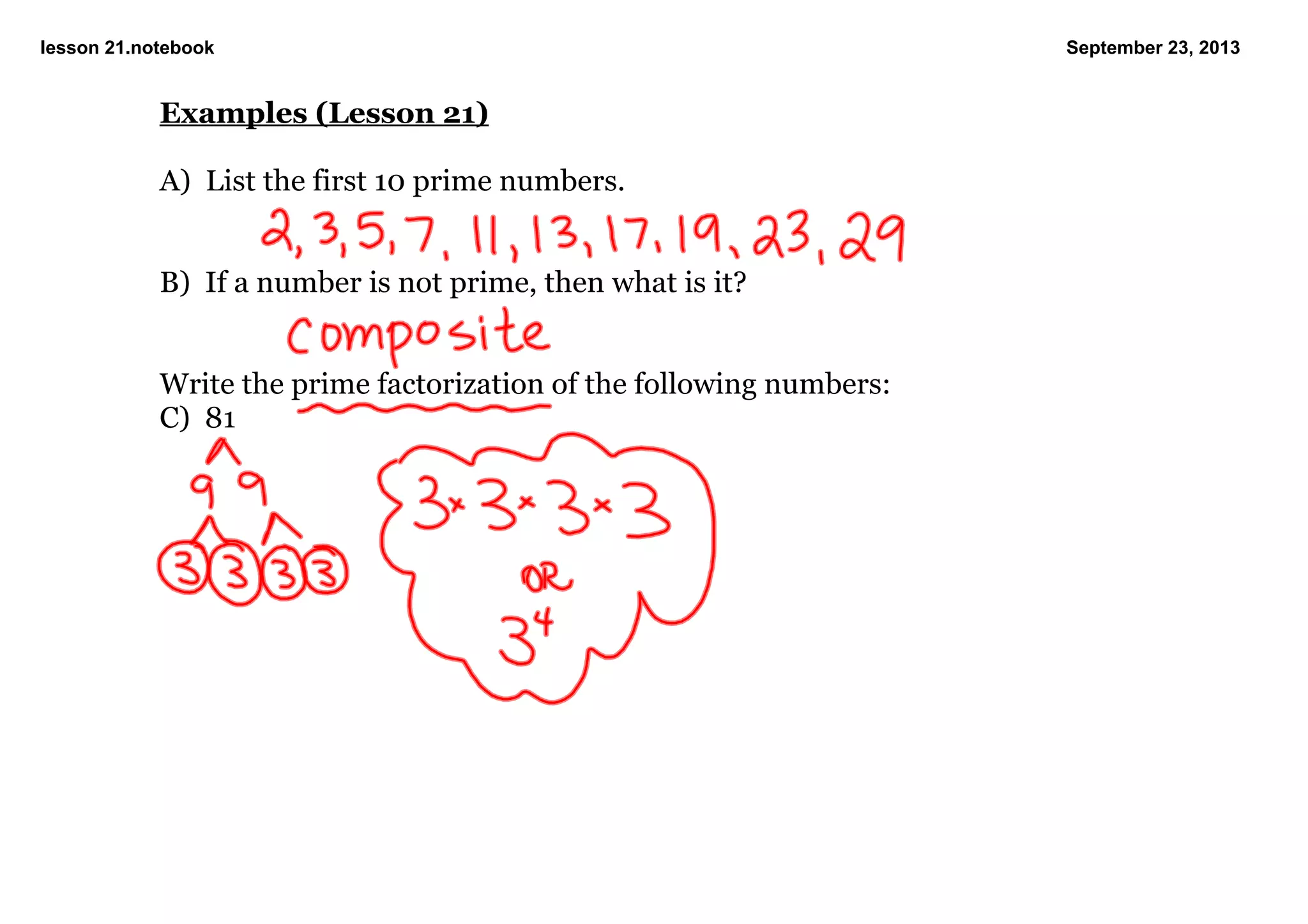 7th math c2 -l21 | PPT