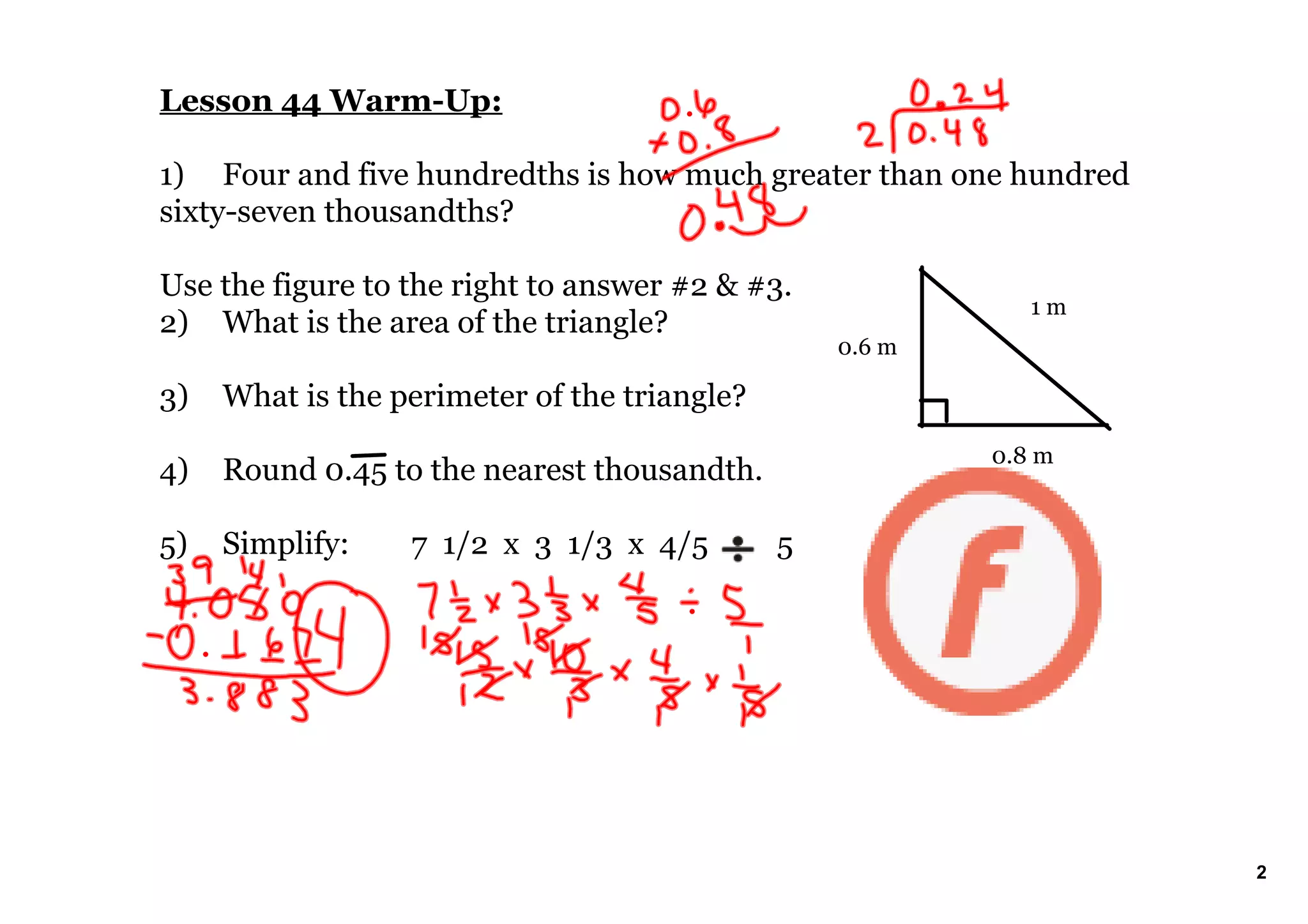 7th Math (C2) - L44--Jan24 | PPT