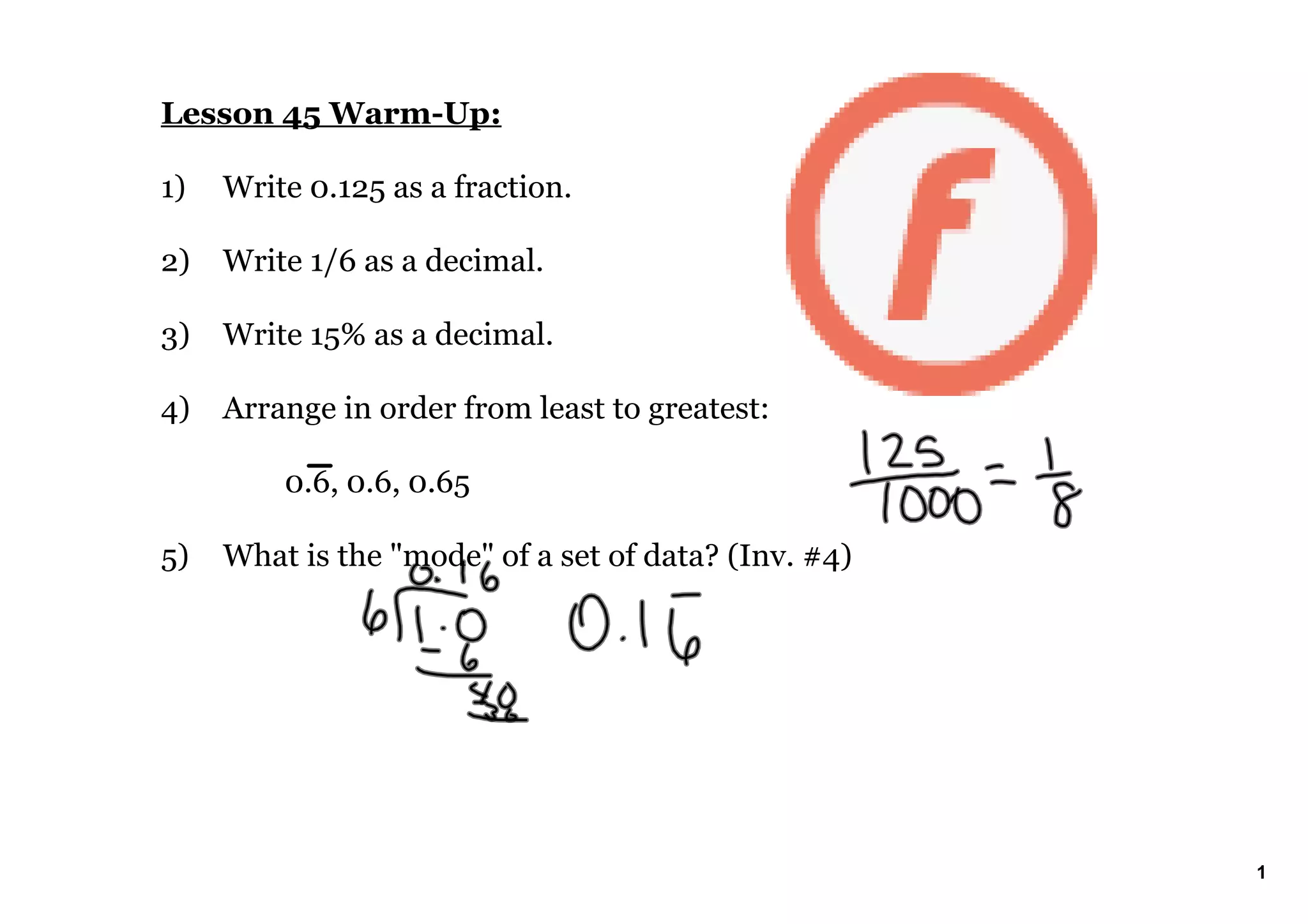 7th Math (C2) - L45--Jan24 | PPT