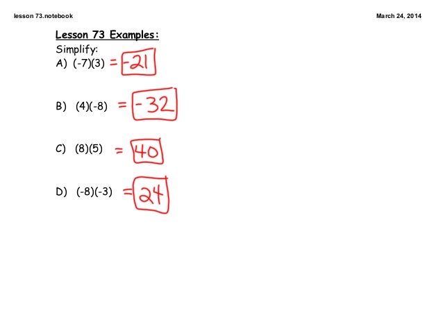 7th math c2 -l73