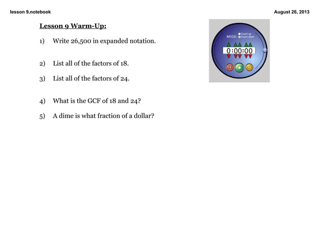 7th math c2 -l9 | PPT