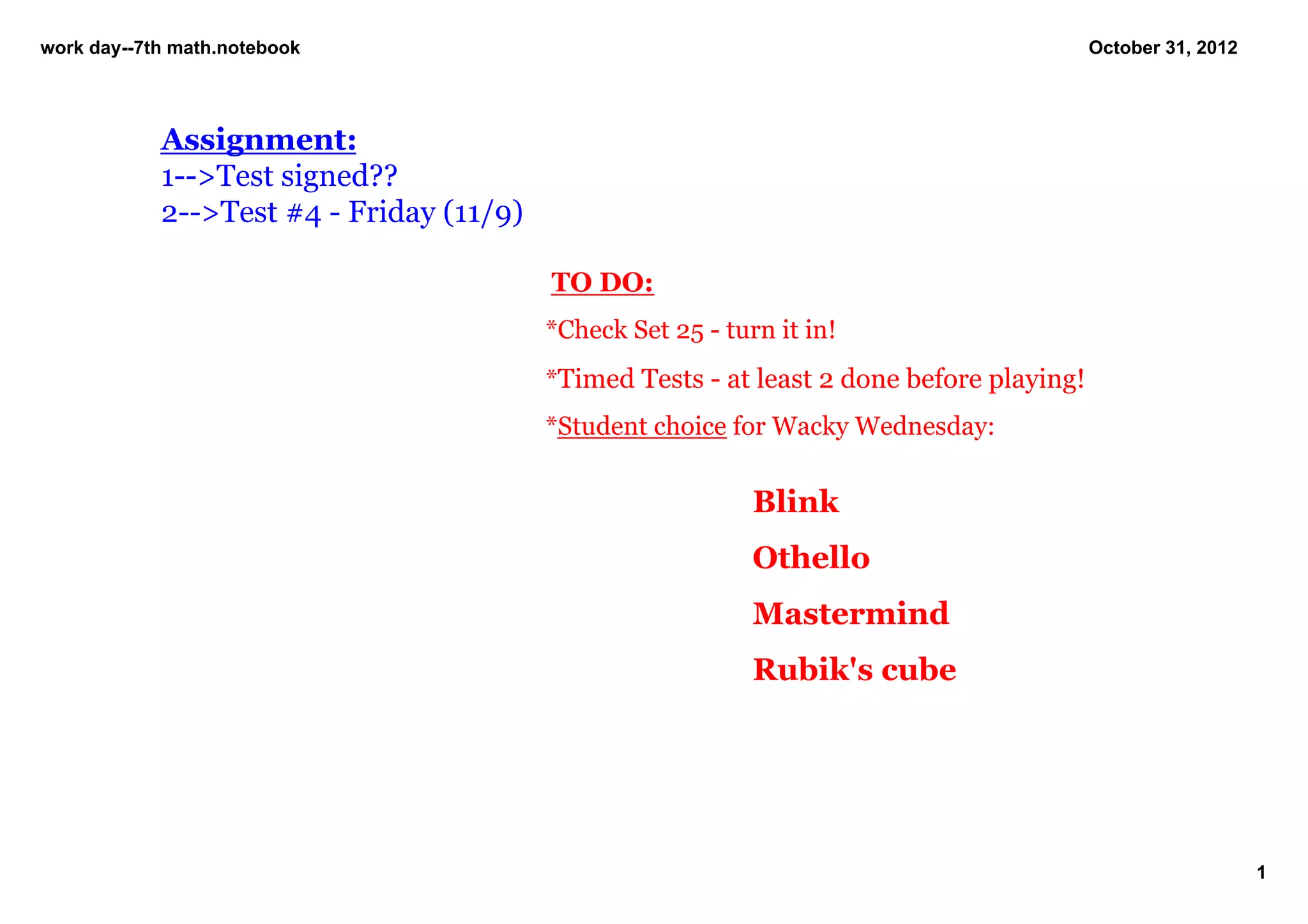 7th math c2 -oct31 | PPT