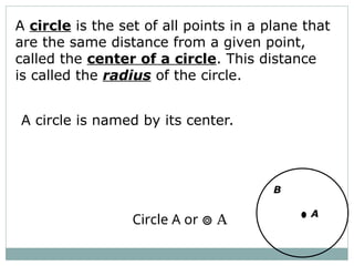 Mathematics lesson in Circles and its parts.ppt