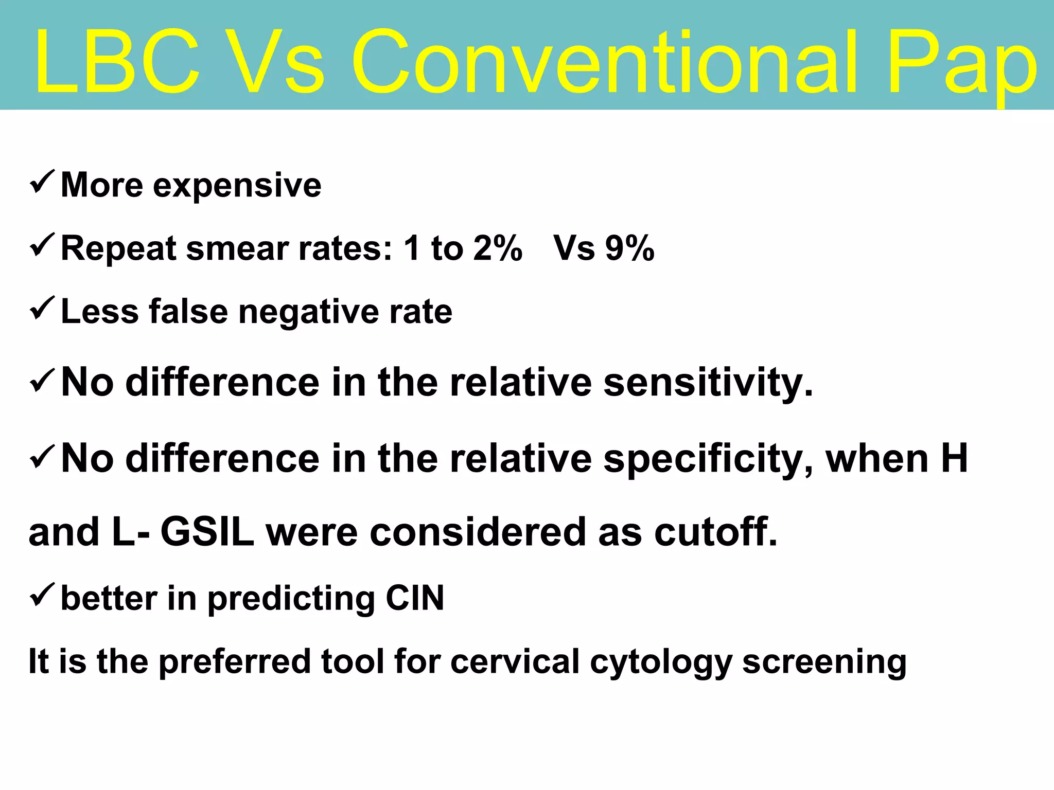 Evidence Based Guide of Screening for Prevention of Cervical Cancer | PPT