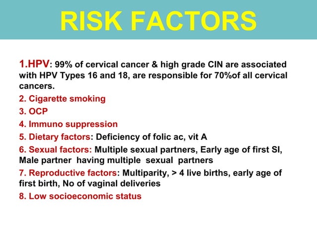 Evidence Based Guide of Screening for Prevention of Cervical Cancer | PPT