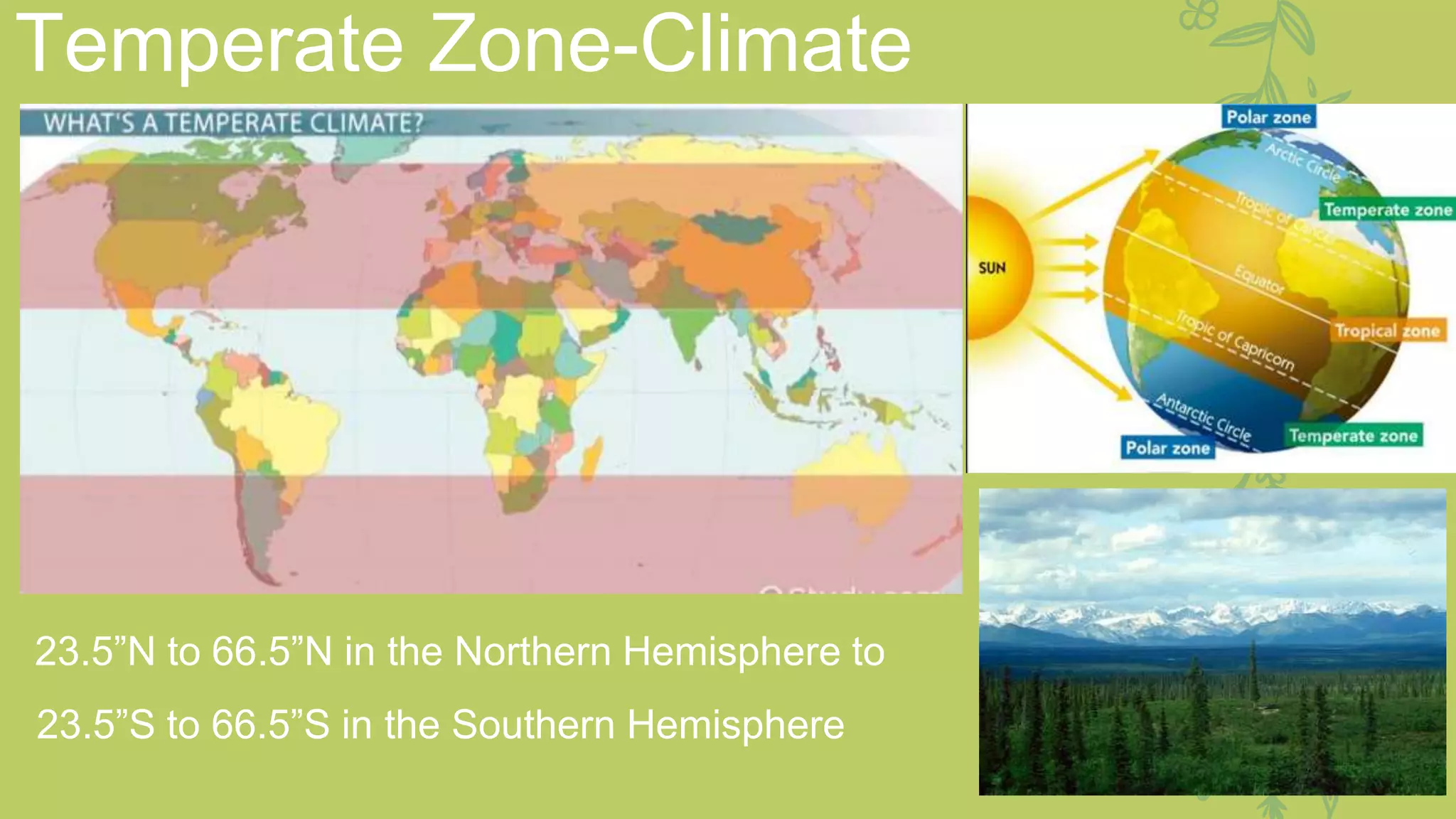 temperate zone | PPTX