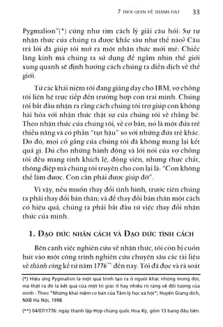 7 thoi quen de thanh dat -stephen covey | PDF