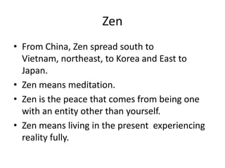 Zen Buddhism | PPT