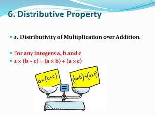 properties of multiplication of integers | PPTX