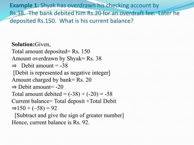 Integers Word Problems Grade 7 PPT Integers Word Problems Grade 7 PPT