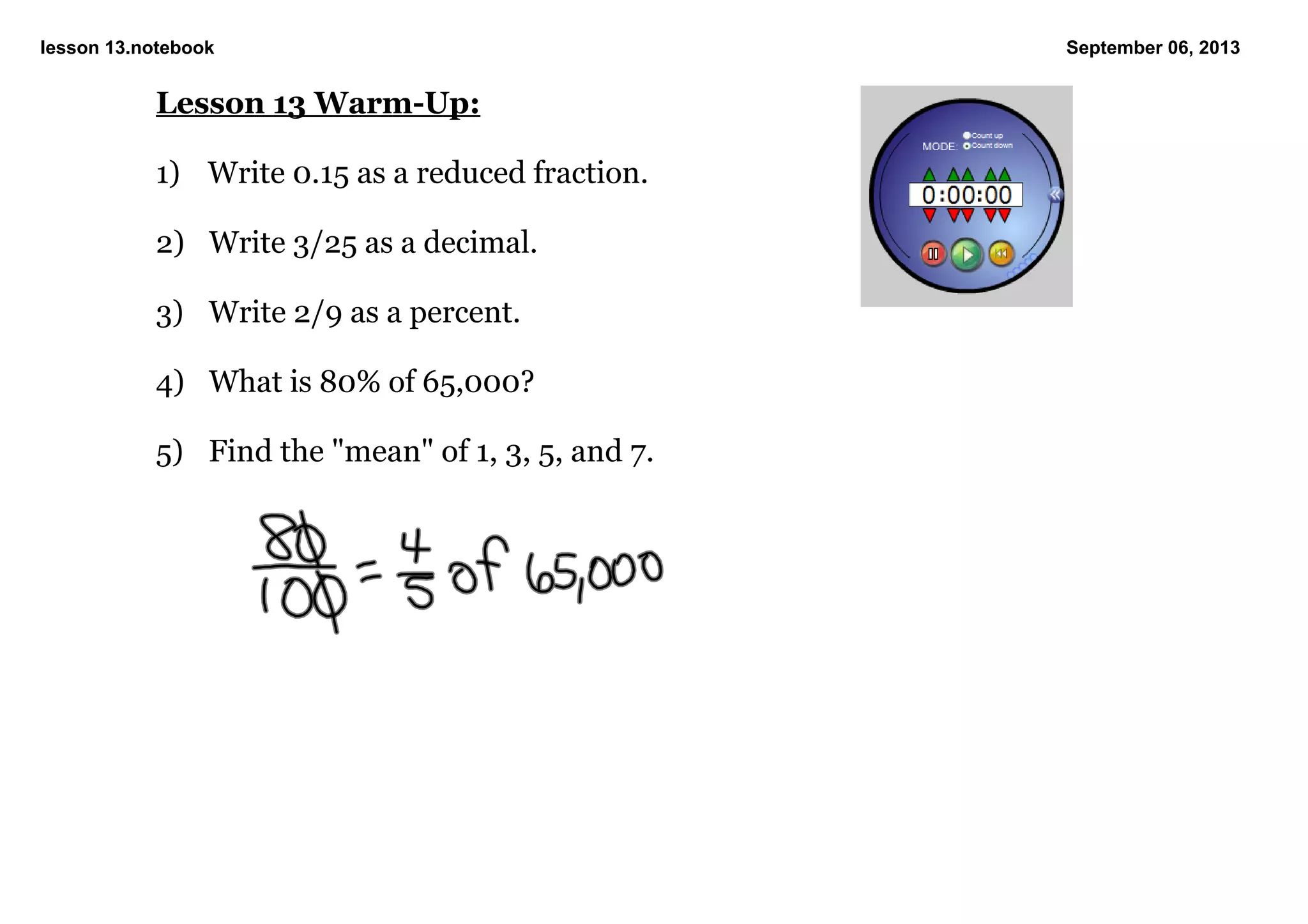 7th pre alg -l13 | PPT