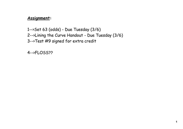 7th PreAlg - L63--Mar2 | PPT