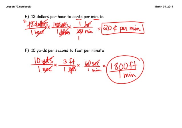 7th pre alg -l72 | PPT