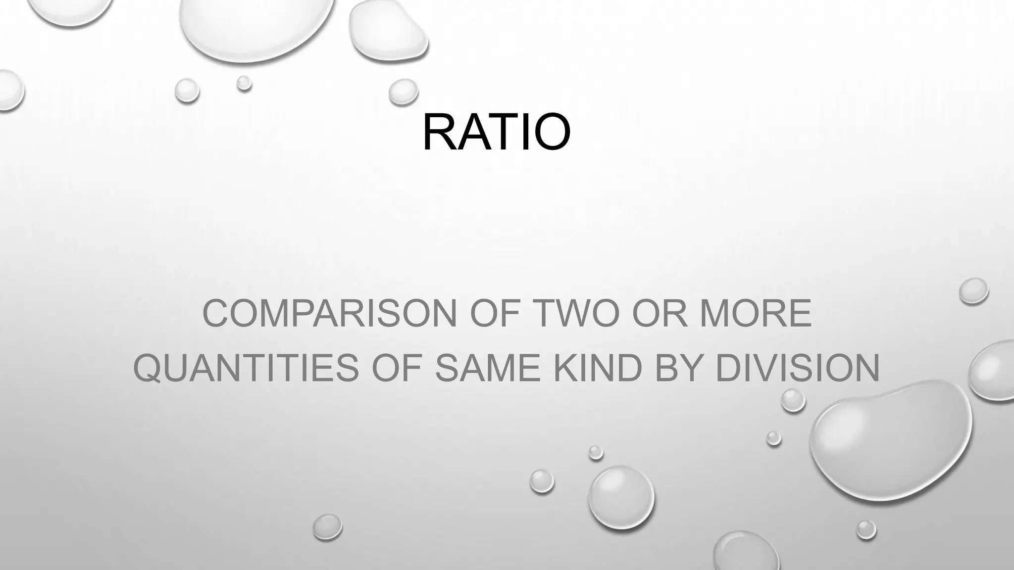 7th ratio and proportion | PPT