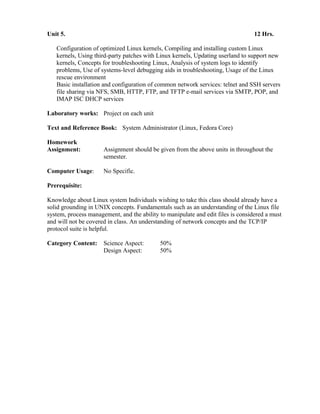 7th sem | DOC | Operating Systems | Computer Software and Applications