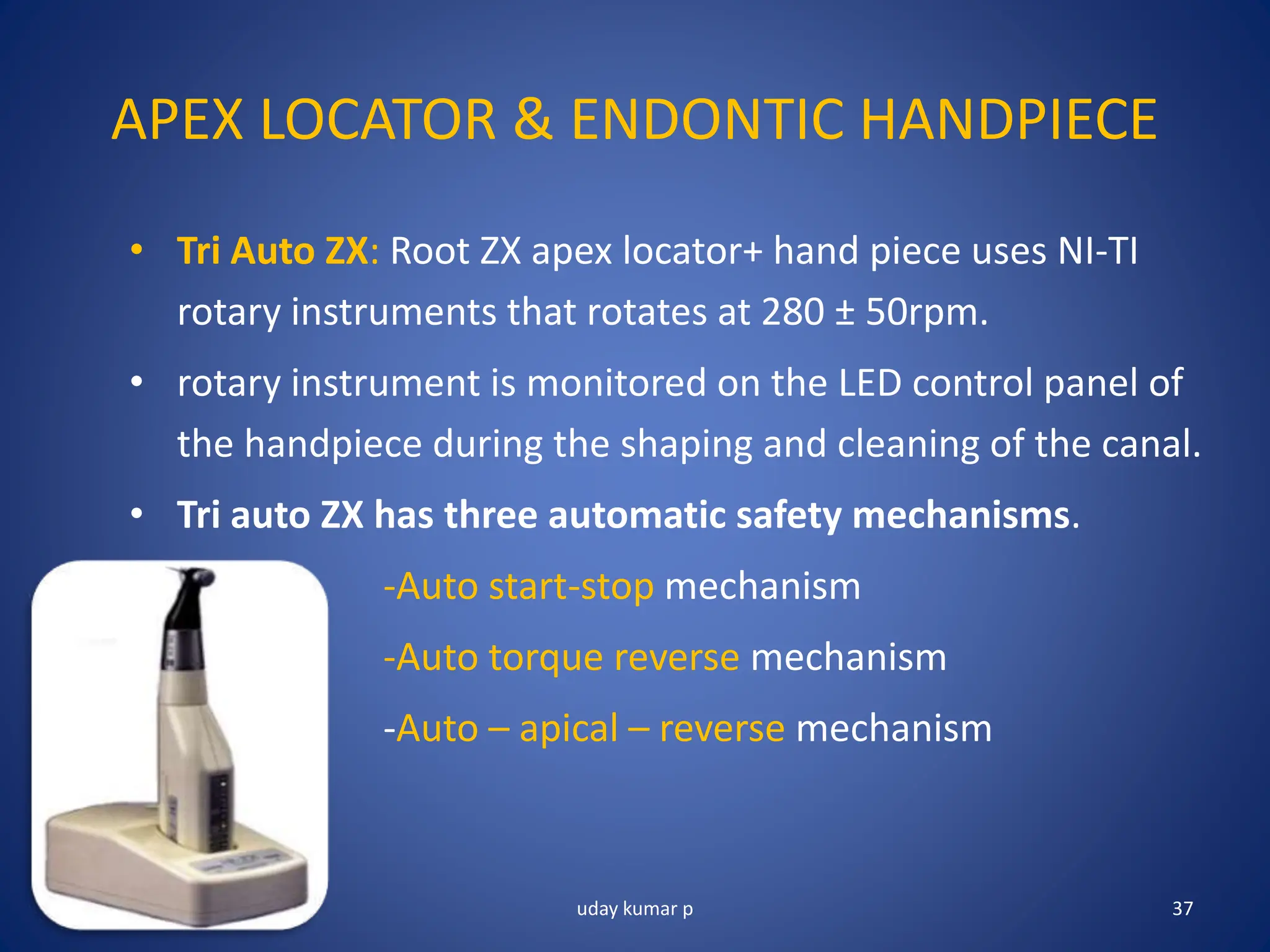 Electronic apex locaters detailing in Endodontics | PPTX