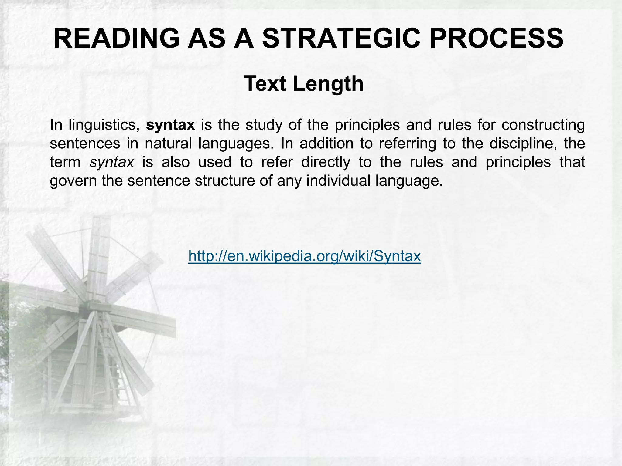 7th session reading strategies | PPT