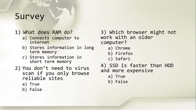 7 Tips To Use Your Computer More Efficiently Ppt