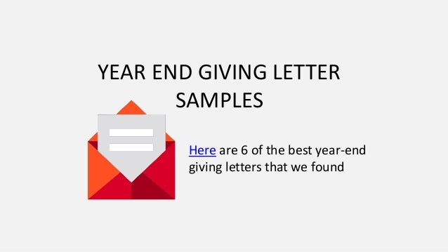 How to Write a Powerful Year-End Giving Letter – 7 Tips