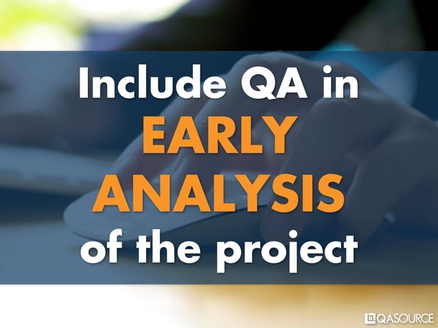 Agile Qa 7 Tips For Team Success Ppt