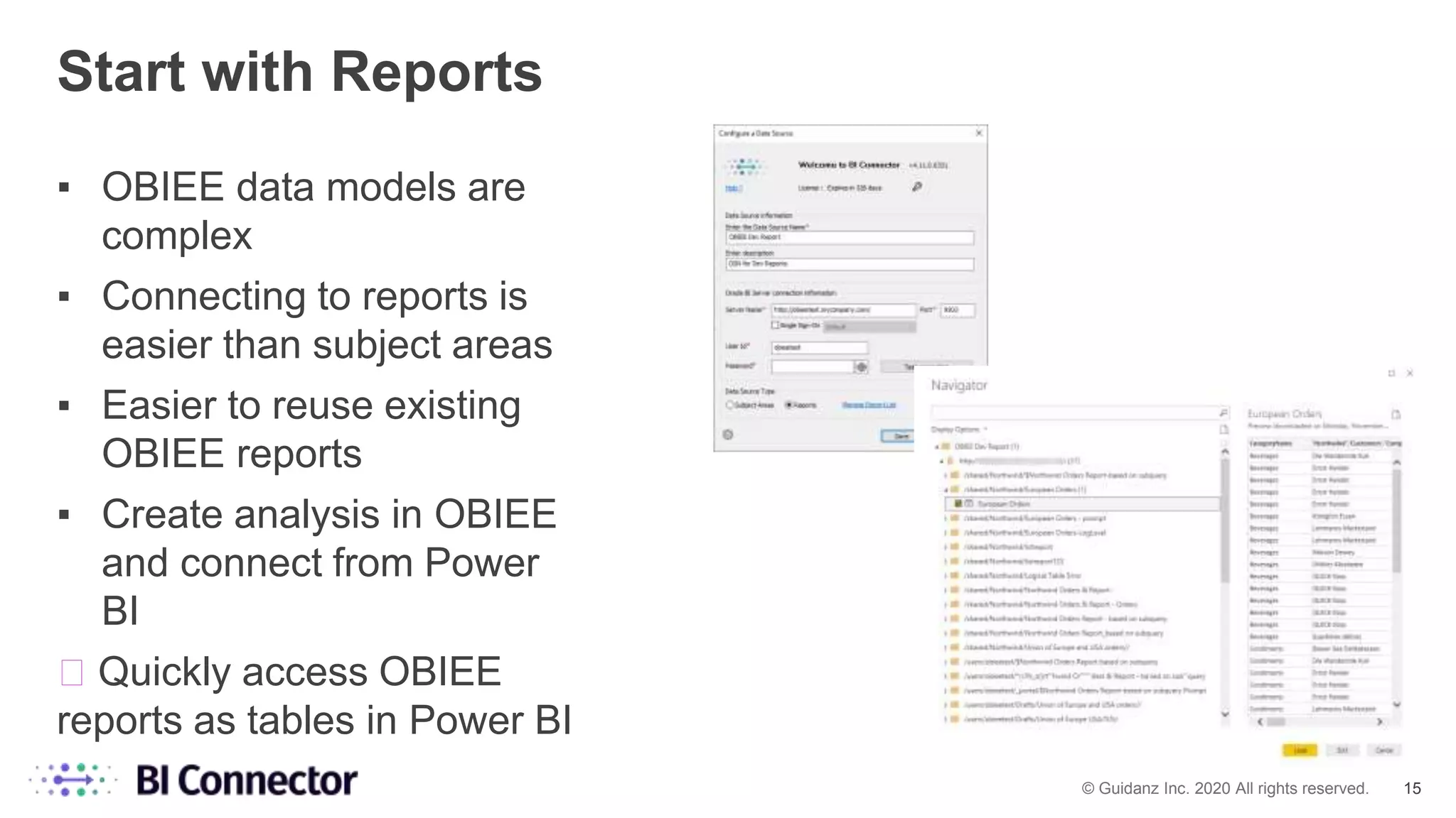 7 tips and tricks for connecting power bi to obiee and oracle analytics cloud | PPTX