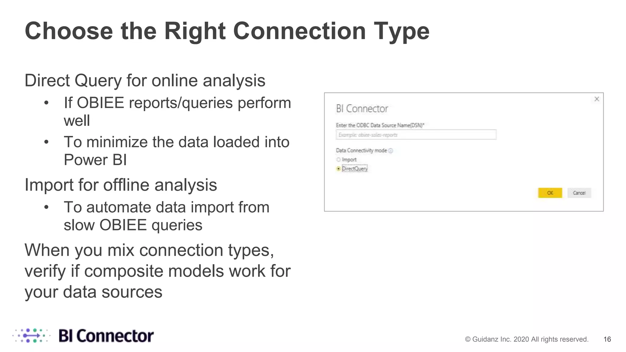 7 tips and tricks for connecting power bi to obiee and oracle analytics cloud | PPTX