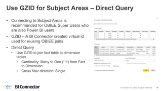 7 tips and tricks for connecting power bi to obiee and oracle analytics cloud | PPTX