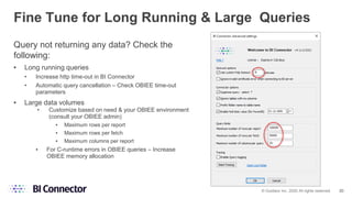 7 tips and tricks for connecting power bi to obiee and oracle analytics cloud | PPTX