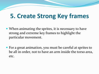 7 Tips and Tricks for making Animations for 2D Games | PPT