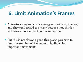 7 Tips and Tricks for making Animations for 2D Games | PPT