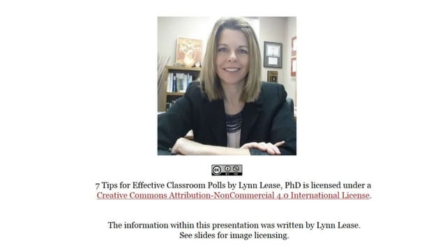 7 Tips for Effective Classroom Polls | PPT