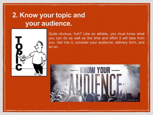 7 tips for great presentations | PPT
