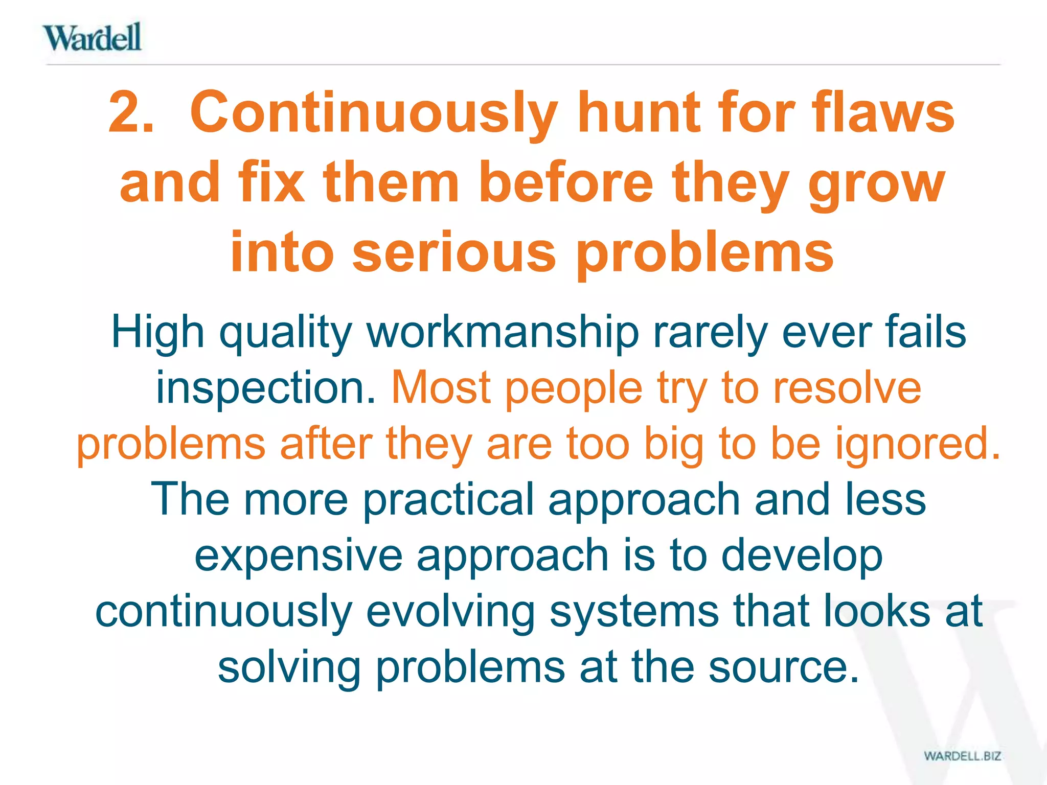 7 Tips to Avoid Poor Quality Production | PPTX