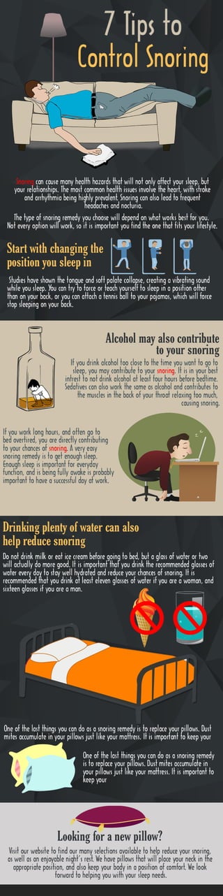 7 tips to control snoring | PDF