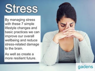7 tips to manage stress and build resilience | PDF