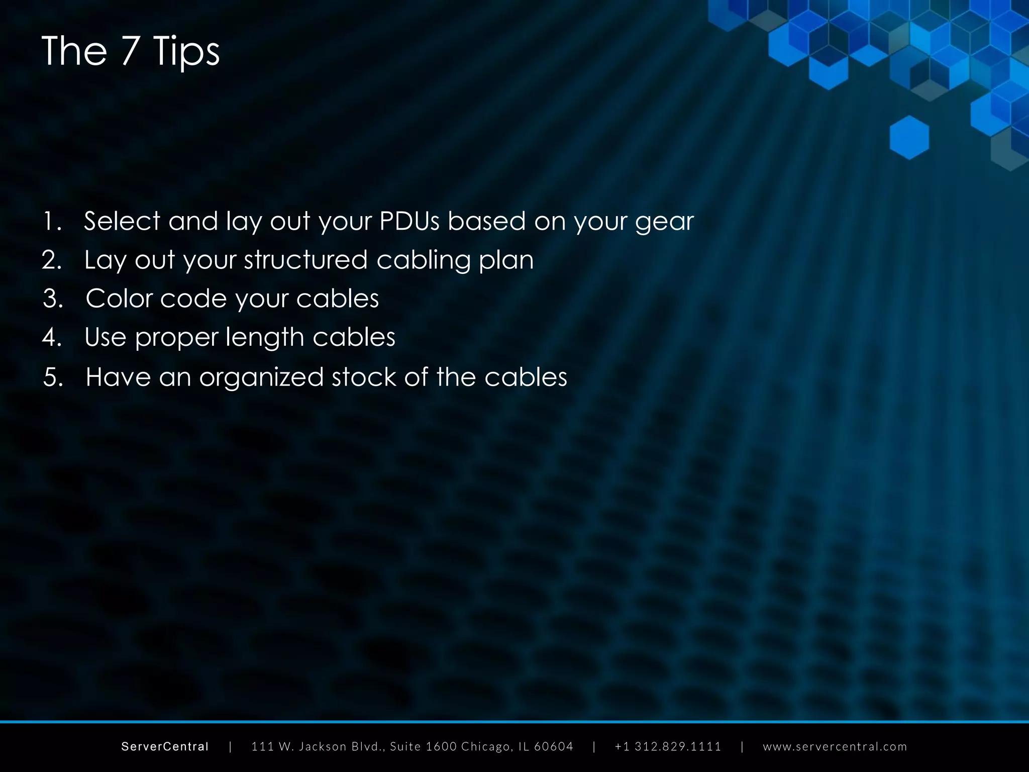 7 Tips to Optimize Data Center Performance | PPT