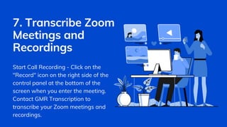 7 Tips to Run Virtual Meetings More Efficiently - GMR Transcription | PPT