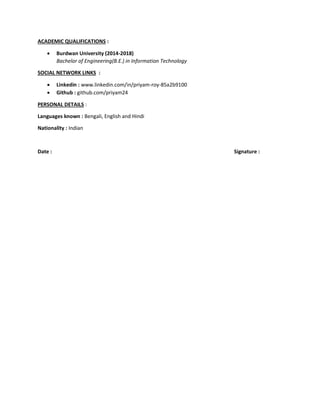 Resume | PDF