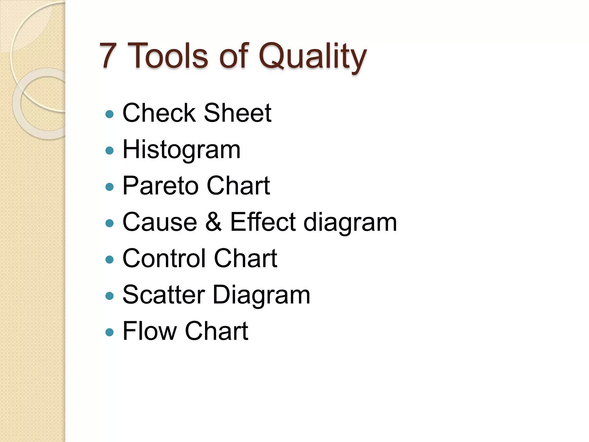 7 tools of quality | PPTX