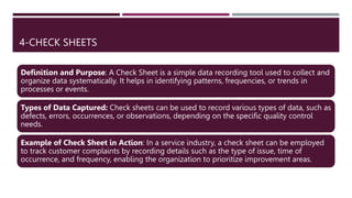 Seven tools of quality control.slideshare | PPTX