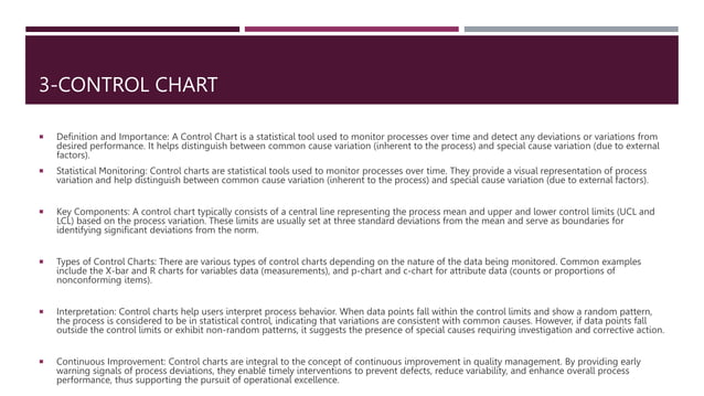 Seven tools of quality control.slideshare | PPTX