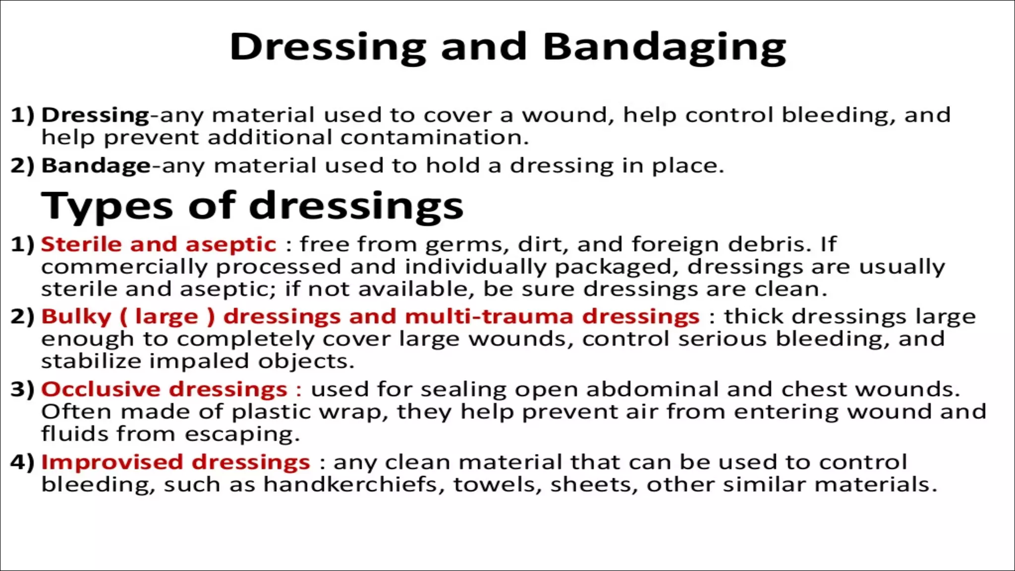 Controlling external bleeding | PDF