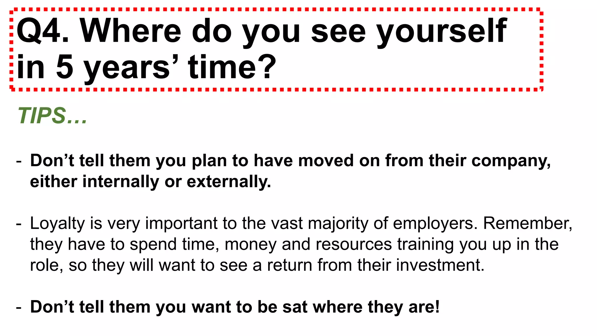 7 top interview questions and answers by Richard McMunn | PPTX