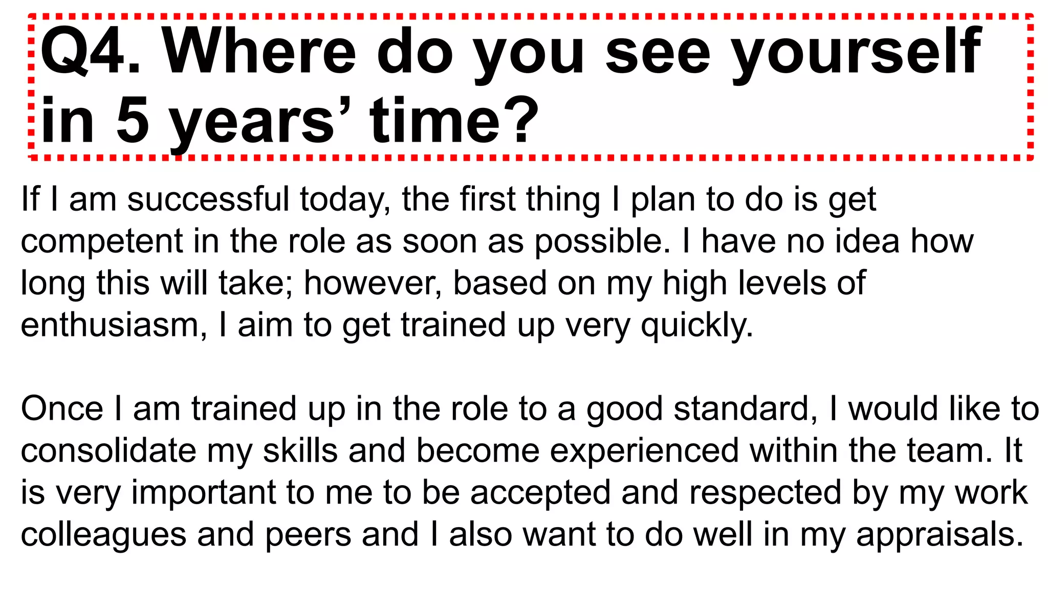 7 top interview questions and answers by Richard McMunn | PPTX