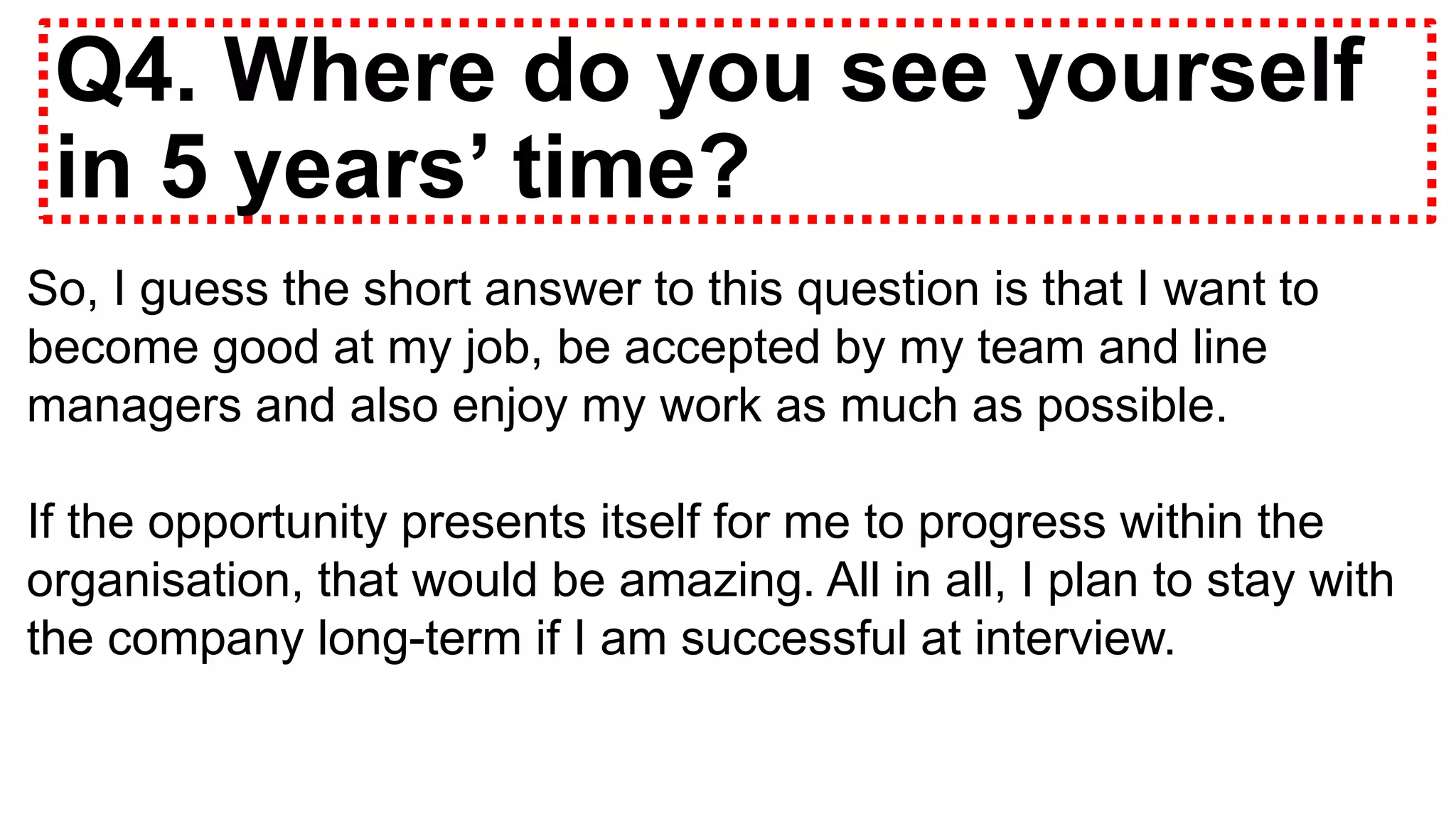 7 top interview questions and answers by Richard McMunn | PPTX