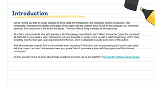 7 Top Tips for Writing a Great Essay.pptx